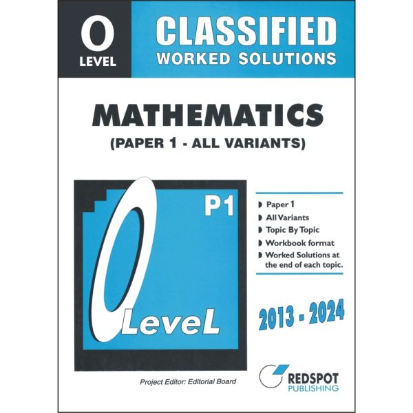 O Level Classified Mathematics P1 (All Variants) 2015–2024 | Topical ...
