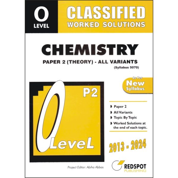 O Level Classified Chemistry P2 (All Variants) 2013–2024 | Unsolved ...