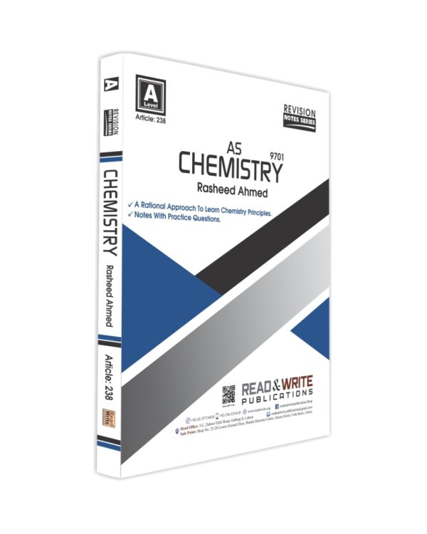238 Chemistry As Level Revision Teachers Notes Series - Al Kitab Books