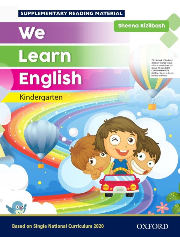 We Learn English Book Kindergarten Sheena Kizilbash - Al Kitab Books