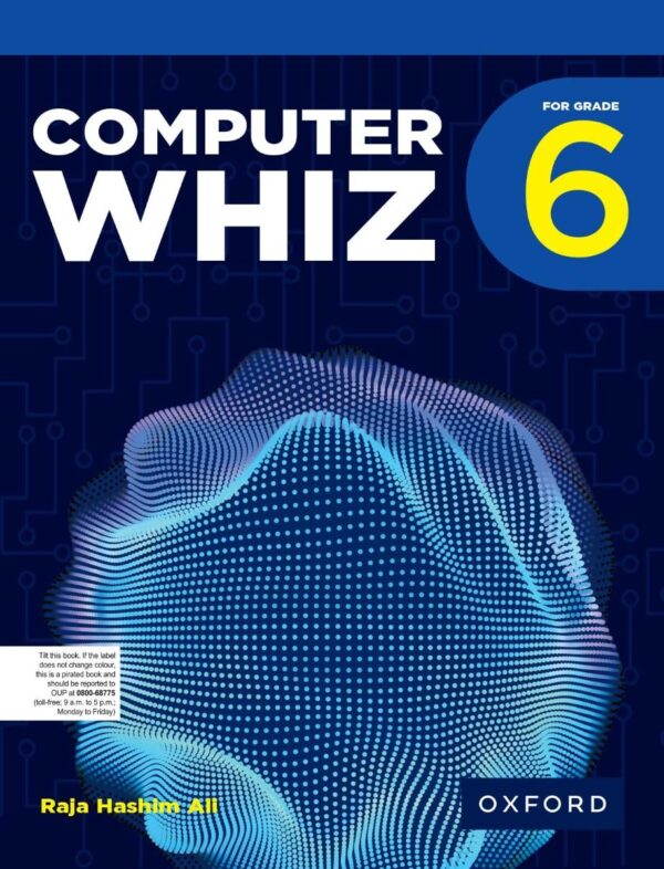 Computer Whiz for Grade 6 by Raja Hashim Ali - Al Kitab Books