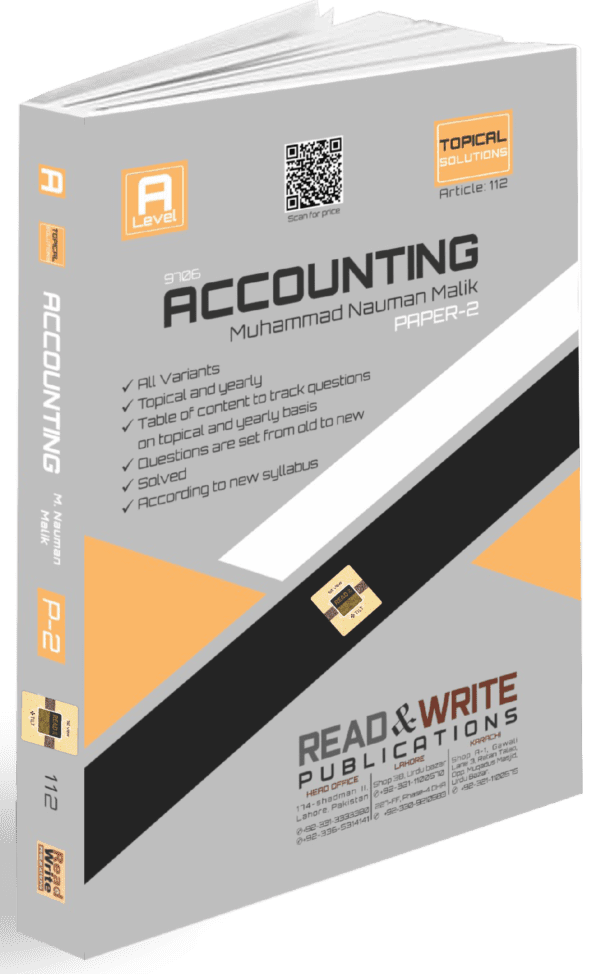 Accounting AS Level Paper 2 (2014–2025) Topical Past Papers by M ...